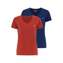 Williot Shirt female Blue, Red size 3XL