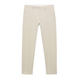 Mango Man Pleated Pants 'Paris' male Beige size 38