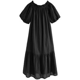 next Kleid Damen Gr&ouml;&szlig;e 54 schwarz Winterkleid