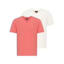 Williot T-Shirt Herren Gr&ouml;&szlig;e M lachs / wei&szlig;