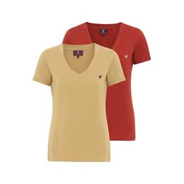 Williot Shirt female Beige, Red size S