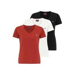 Williot T-Shirt Damen Gr&ouml;&szlig;e L rot / schwarz / wei&szlig;
