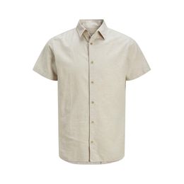 Jj Rebel Button Up Shirt male Beige size M
