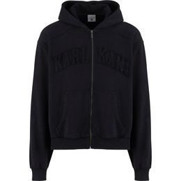 Karl Kani Zip-Up Hoodie 'College' male Black size L