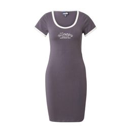 Ellesse Kleid 'LUCERNE' Damen Größe 38 dunkelgrau / weiß Winterkleid