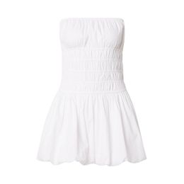 Hollister Kleid Damen Größe 40 weiß