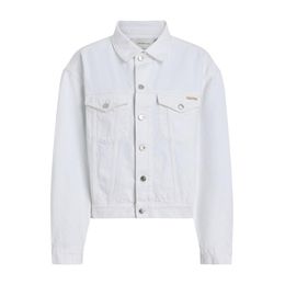 Calvin Klein Jeans Jacke Damen Gr&ouml;&szlig;e L perlwei&szlig;