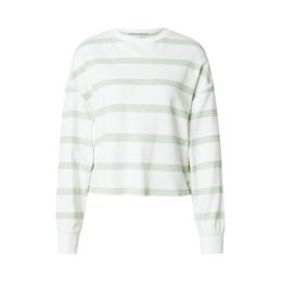 QS Sweatshirt Damen Gr&ouml;&szlig;e L hellgr&uuml;n / wei&szlig;