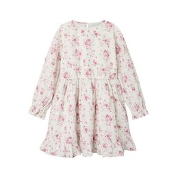 name it Kleid 'NKFFEMBRODER' Mädchen Größe 122 rosa / hellpink / weiß