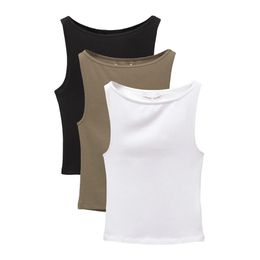Pull&Bear Pull&bear Top female Beige, Brown, Black size S