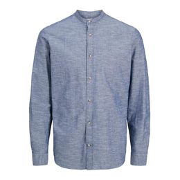Jack & Jones Jack & Jones Button Up Shirt 'JJESummer Band' male Blue size L