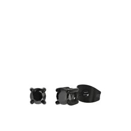 Lucardi Earring male Black size Onesize