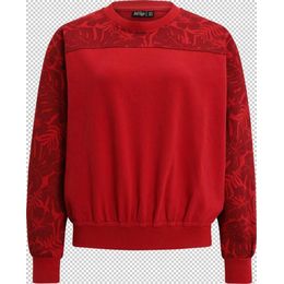 Just Rhyse Sweatshirt 'Summertime' Damen Gr&ouml;&szlig;e S rot / karminrot