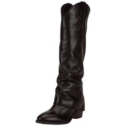 felmini Stiefel Damen Gr&ouml;&szlig;e 42 schwarz Winterschuhe