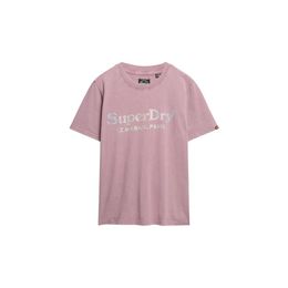 Superdry Shirt 'Venue' female Purple size 38