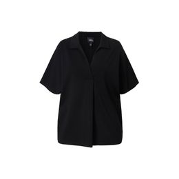 Ulla Popken Bluse Damen Größe 4XL/5XL schwarz