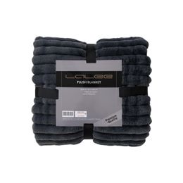 SONSTIGE Decke PLUSH graphit