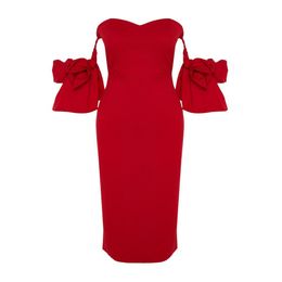 Trendyol Kleid Damen Gr&ouml;&szlig;e 34 rot
