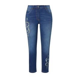 Angel of Style Jeans Damen Gr&ouml;&szlig;e 39/40 blue denim / hellblau / schwarz