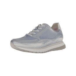Gabor Sneaker Damen Gr&ouml;&szlig;e 35 blau / silber