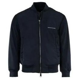 Giorgio Armani Outdoorjacke ARMANI EXCHANGE "Übergangsjacke", Herren, Gr. L, blau, Obermaterial: 100% Polyester PES. Futter: 100% Polyester PES. 100% Polyester PES., Jacken