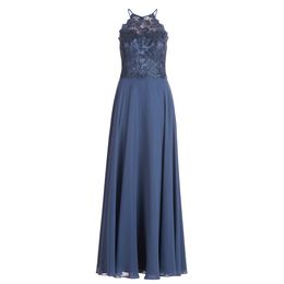 Vera Mont Abendkleid Damen Größe 34 marine Winterkleid