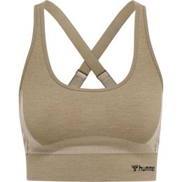 Hummel Sporttop Damen Gr&ouml;&szlig;e XL beige / sand / schwarz