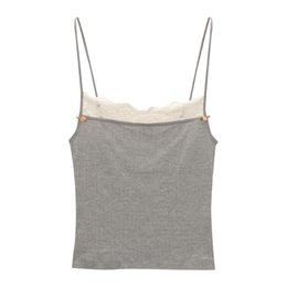 Pull&Bear Pull&bear Top female Grey size XS