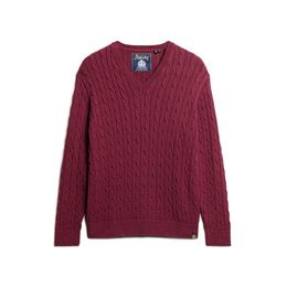 Superdry Pullover Damen Größe XS/S rot