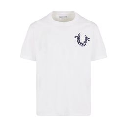 True Religion T-Shirt Herren Größe L blau / weiß