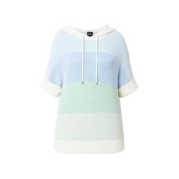 Ulla Popken Pullover Damen Gr&ouml;&szlig;e 11XL/12XL hellblau / mint / pastellgr&uuml;n / offwhite