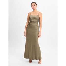 Marie Lund Kleid Damen Größe 36 oliv Winterkleid