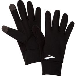 Brooks Fusion Midweight Handschuh - schwarz - Gr. M - Polyester/Elastan