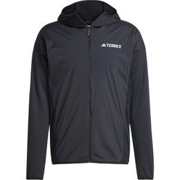 Adidas Xperior Fleecejacke Herren - schwarz - Gr. XL - Polyester/Elastan
