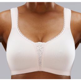 sheego Gro&szlig;e Gr&ouml;&szlig;en Soft-BH, rosenholz+puder, Gr&ouml;&szlig;e 80F - Damen