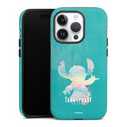 DeinDesign iPhone 14 Pro Handy Panzer Handyh&uuml;lle robuste Outdoor H&uuml;lle Schutzh&uuml;lle matt Lilo & Stitch Official Licensed Product Disney Tough Case