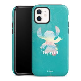 DeinDesign iPhone 12 mini Handy Panzer Handyh&uuml;lle robuste Outdoor H&uuml;lle Schutzh&uuml;lle gl&auml;nzend Official Licensed Product Disney Lilo & Stitch Tough Case