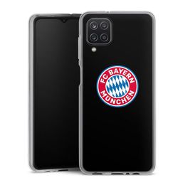 DeinDesign Galaxy A12 Handy Silikon H&uuml;lle Case transparent Handyh&uuml;lle Official Licensed Product Fc Bayern M&uuml;nchen Logo Silikon Case