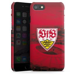 DeinDesign iPhone SE (2020) Handy Premium Case Smartphone Handyh&uuml;lle Schutzh&uuml;lle matt Vfb Stuttgart Official Licensed Product Stadium Premium Case