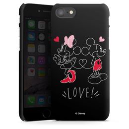DeinDesign iPhone SE (2022) Handy Premium Case Smartphone Handyhülle Schutzhülle matt Disney Mickey & Minnie Mouse Love Premium Case