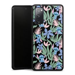 DeinDesign Galaxy S20 FE Handy Silikon H&uuml;lle Case schwarz Handyh&uuml;lle Disney Lilo & Stitch Muster