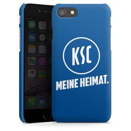 DeinDesign iPhone SE (2020) Handy Premium Case Smartphone Handyh&uuml;lle Schutzh&uuml;lle matt Ksc Karlsruher Sc Statement Premium Case