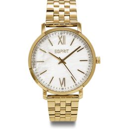 Esprit Analoguhr Damen Größe One Size gold