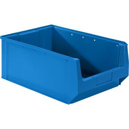 Mauser Sichtlagerkasten aus Polyethylen, LxBxH 500 x 310 x 200 mm, blau, VE 10 Stk