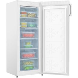 Amica Gefrierschrank "GS 15470 W", Energieeffizienz: E (A-G), silber (weiß), B:54cm H:144cm T:59,7cm, Gefrierschränke