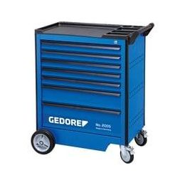 Gedore Werkzeugwagen 2005-TS-308 blau/schwarz, inkl. 308 Werkzeuge