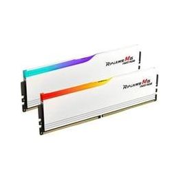 G.Skill DIMM 64 GB DDR5-6000 (2x 32 GB) Dual-Kit, Arbeitsspeicher wei&szlig;, F5-6000J2836G32GX2-RM5NRW, Ripjaws M5 Neo RGB, AMD EXPO