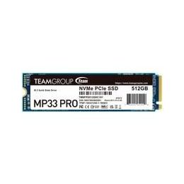 MP33 PRO 512 GB, SSD PCIe 3.0 x4, NVMe 1.3, M.2 2280