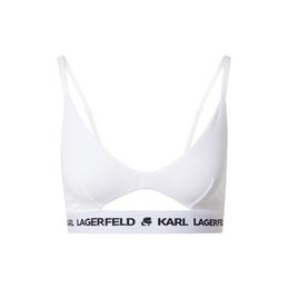K by KARL LAGERFELD Karl Lagerfeld BH 'Peephole' Damen Gr&ouml;&szlig;e 100 schwarz / wei&szlig;