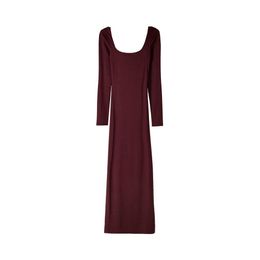 Bershka Kleid Damen Größe 38 beere Winterkleid